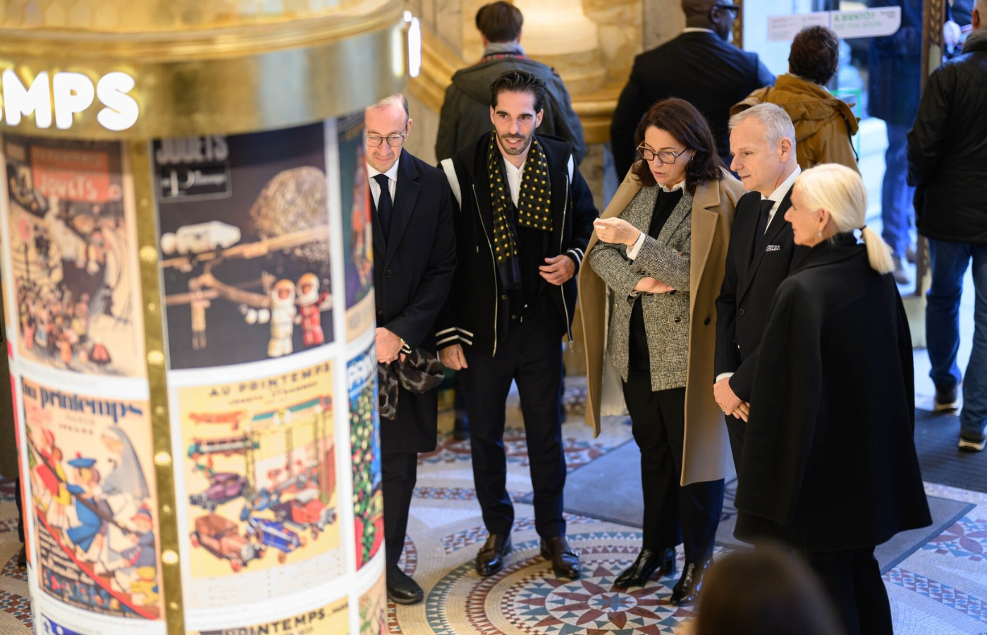 Le Printemps welcomes the French minister of tourism